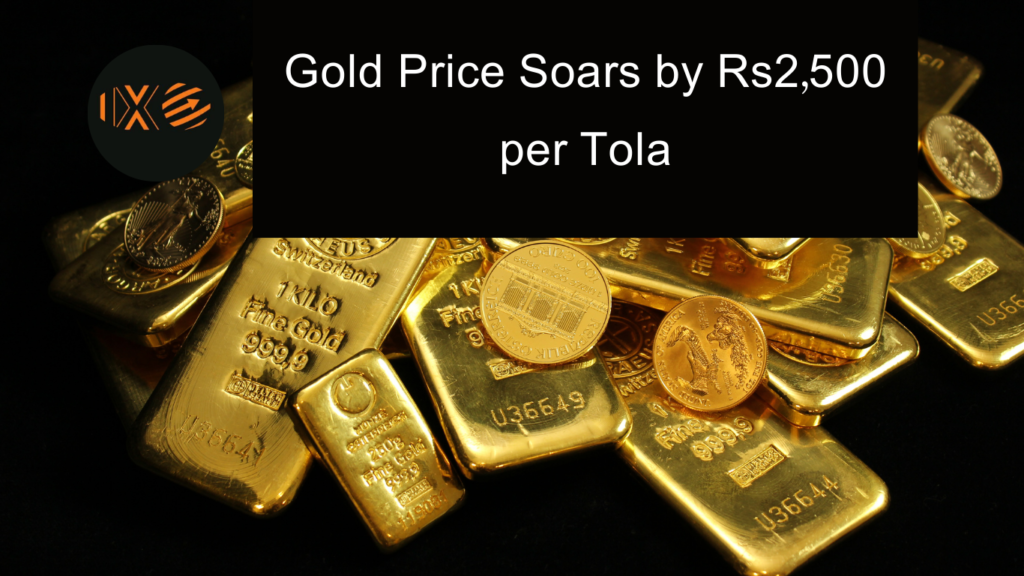 Gold Price Soars by Rs2,500 per Tola - Islamabad Exchange Company